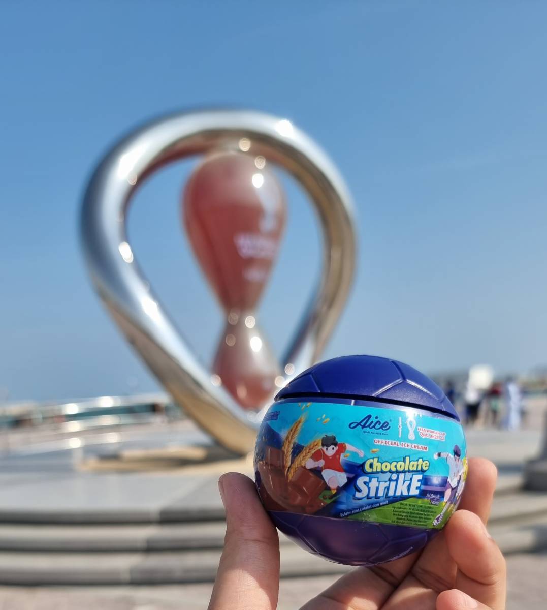 Semarak Piala Dunia 2022, AICE Luncurkan Es Krim Kemasan Unik Berbentuk ...