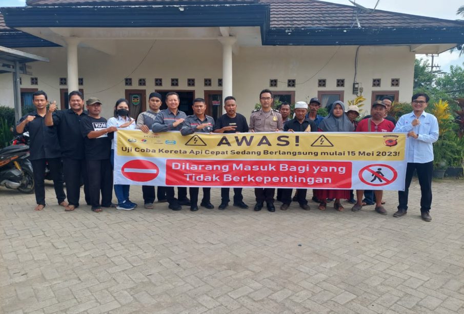 KCIC Minta Masyarakat Tidak Masuk Jalur KCJB - Iconomics