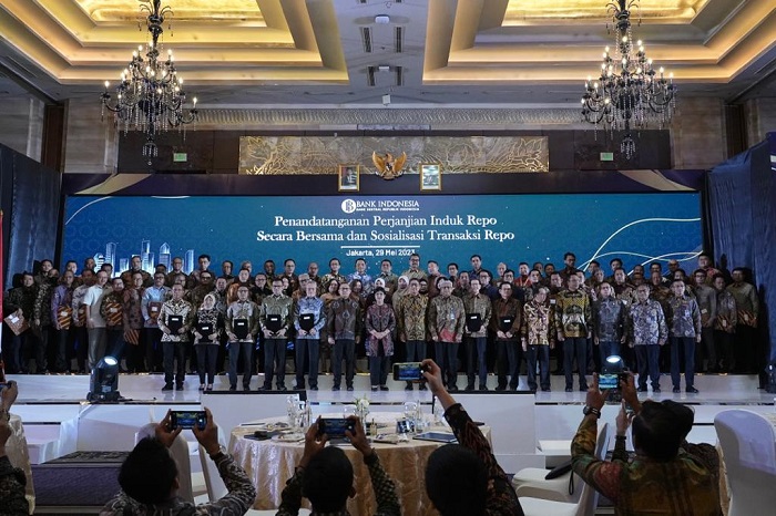 Dorong Transaksi Repo, BI Fasilitasi Penandatanganan Perjanjian Induk ...