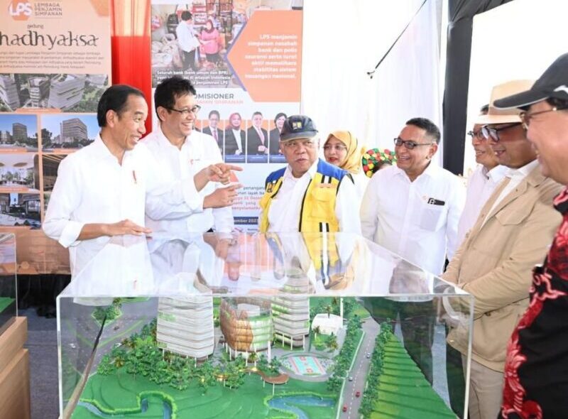 LPS Mulai Bangun Kantor Pusat di IKN, Jokowi Berharap Pembangunannya ...